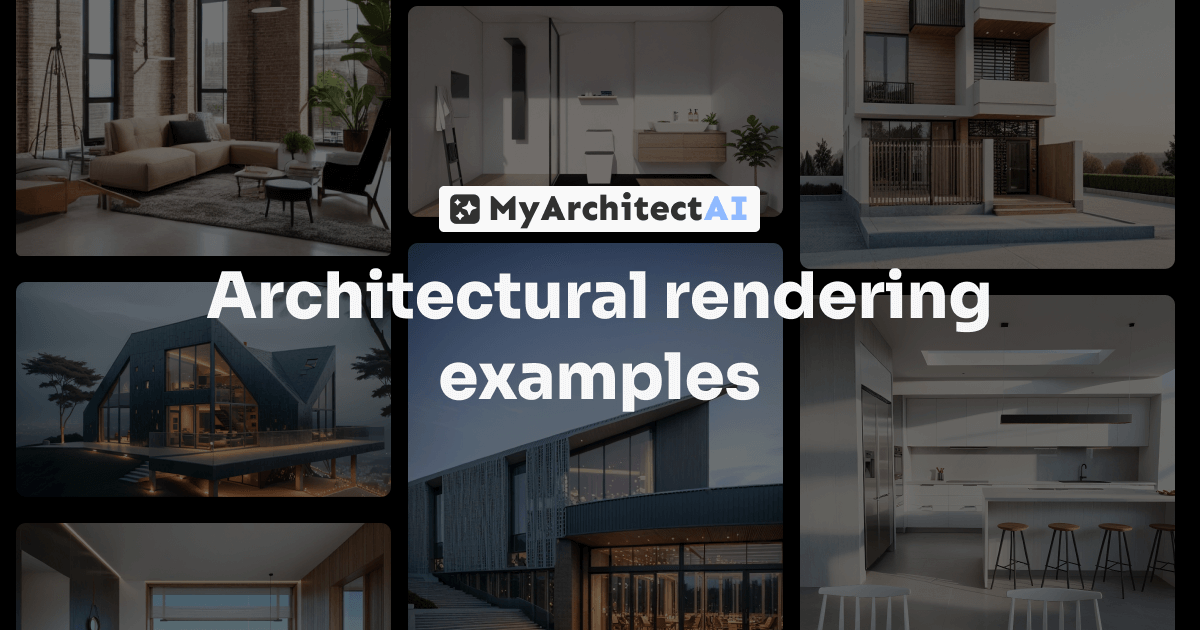 42 Architectural Rendering Examples | MyArchitectAI