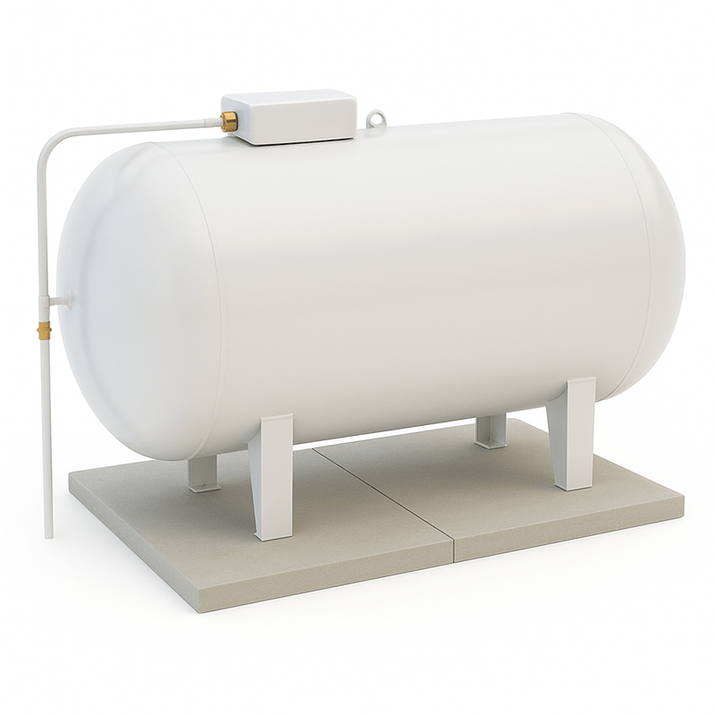 Propane Tank Concrete Pads