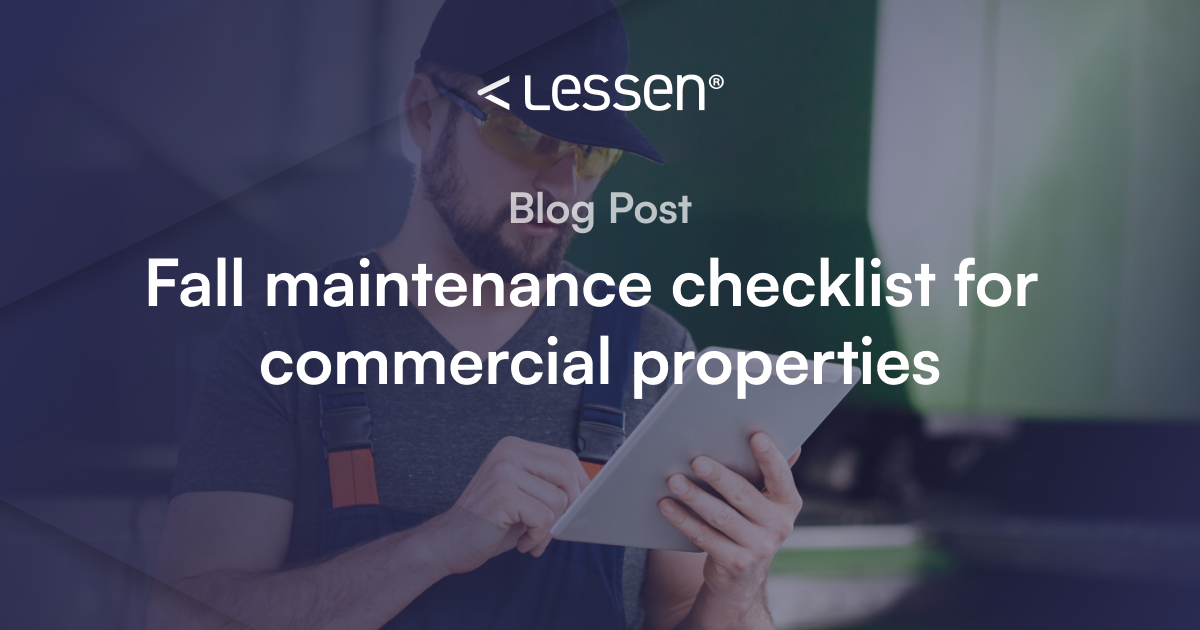 Fall maintenance checklist for commercial properties