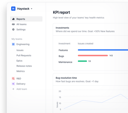Delivery Ops for Product & Engineering Leaders | Haystack