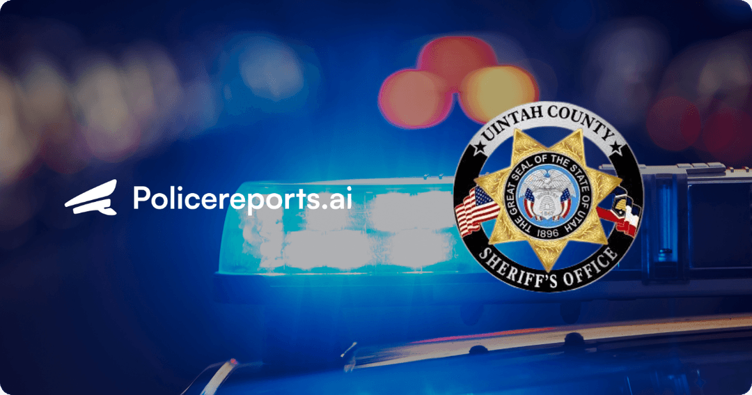 Uintah County Sheriff’s Office Partners with Policereports.ai to ...