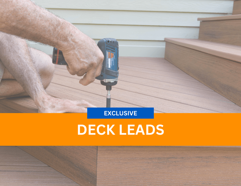 Deck Leads | Deck Builder Leads for Decking Companies