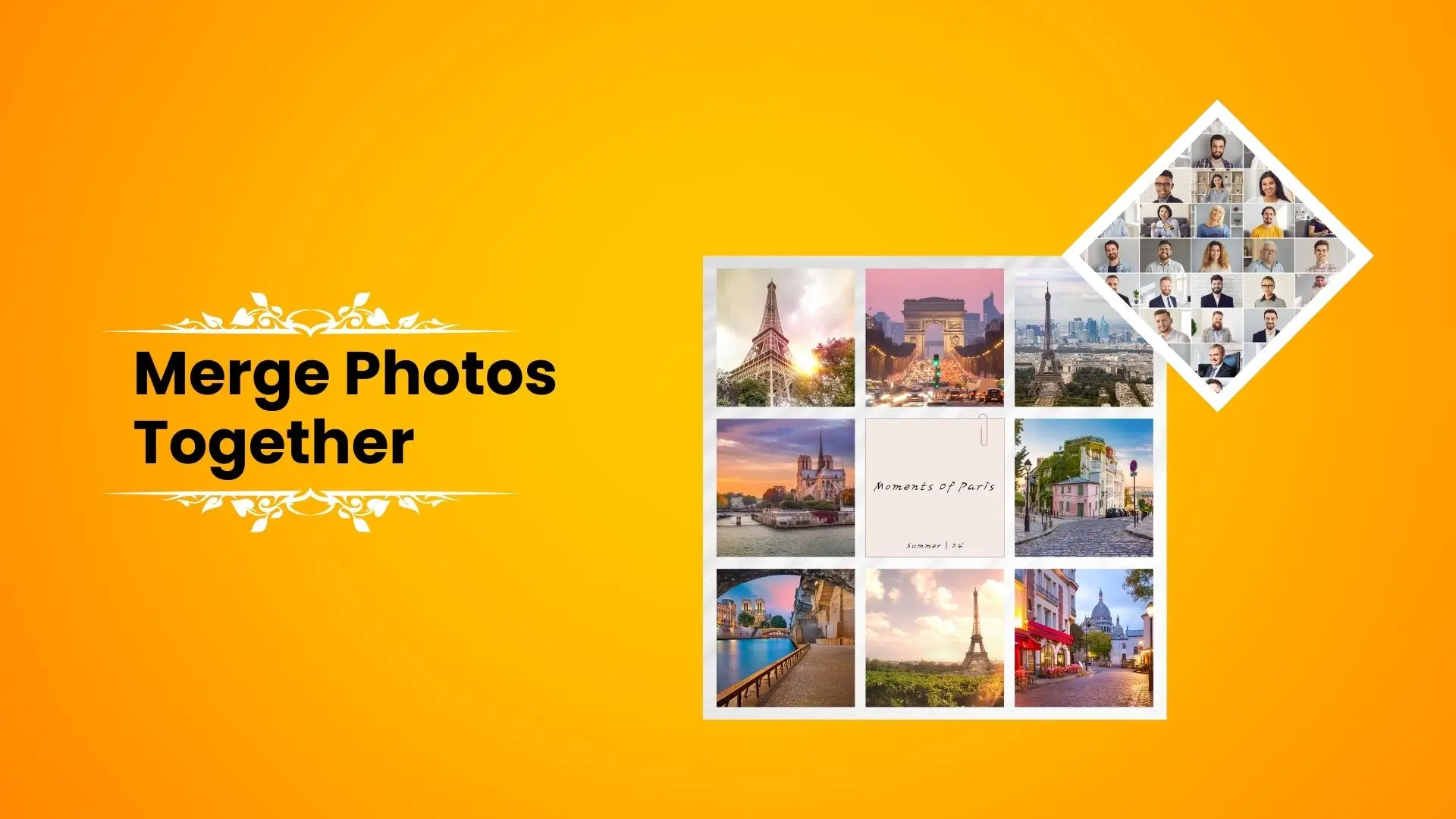 Photo Stitching | Online Pic Stitch Collage Maker | PhotoCut Photo Editor