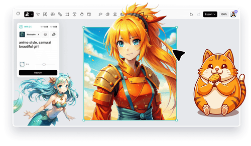 Free AI Anime Generator: Anime art and characters in any style