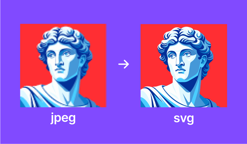 How to convert an image into a vector?
