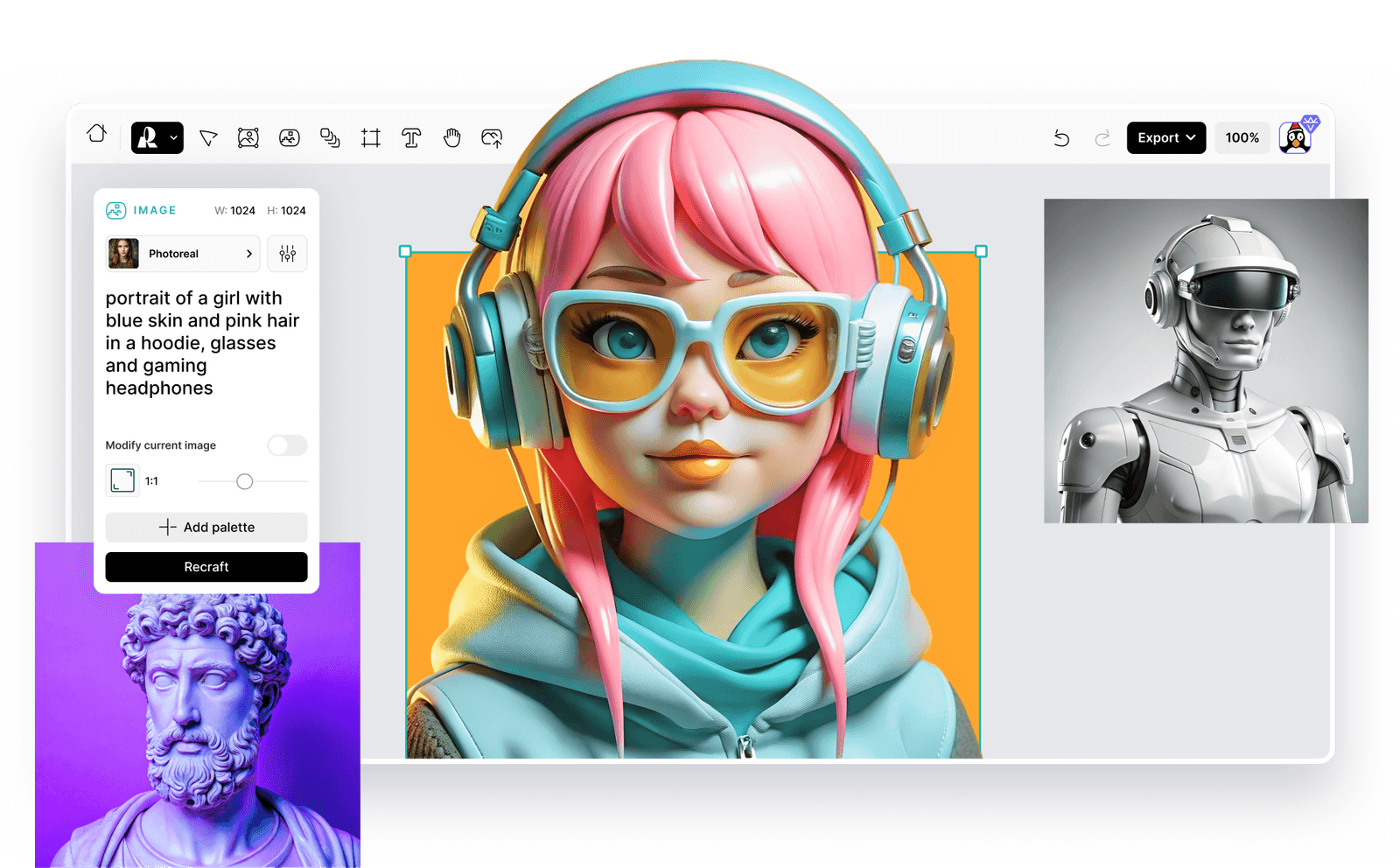 Free AI Avatar Generator: AI avatars in any style