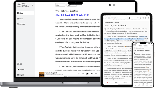 Public Reading of Scripture | App