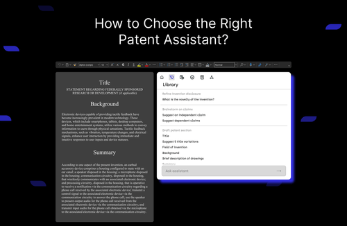 DeepIP - Better & Faster Patents with Gen AI