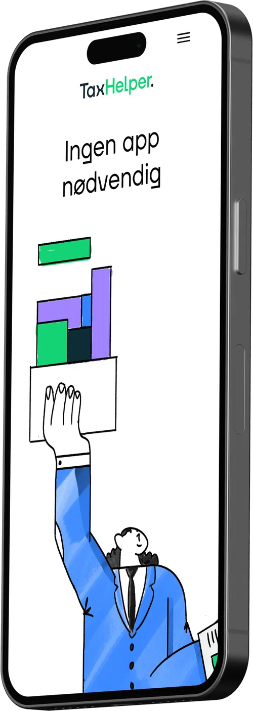 TaxHelper | Få penger tilbake på skatten | Få 3.058 kr. i snitt