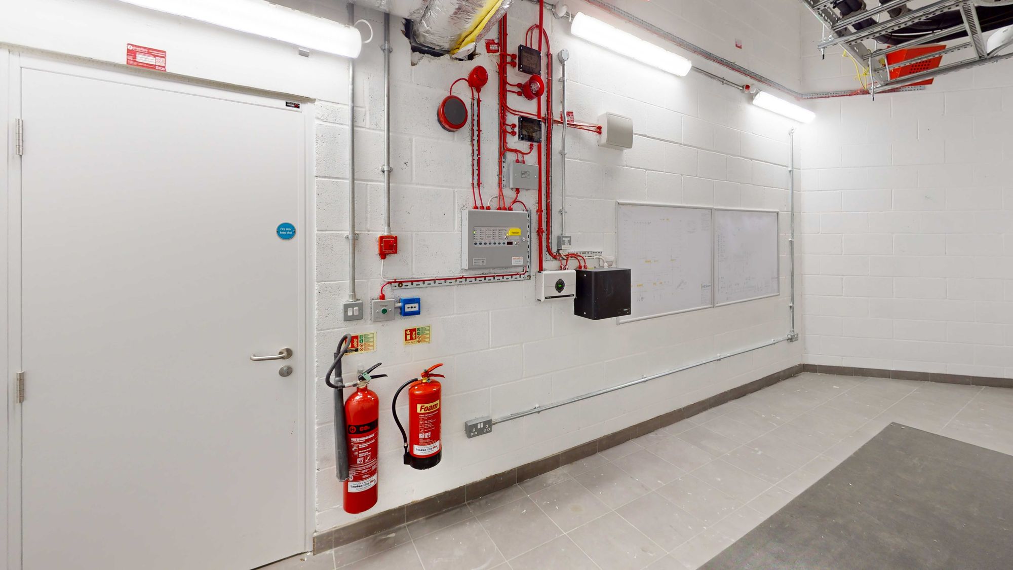 NDA Hotel Client - Basement HV/LV Switch Room | 3D Walkthrough | FirePro UK