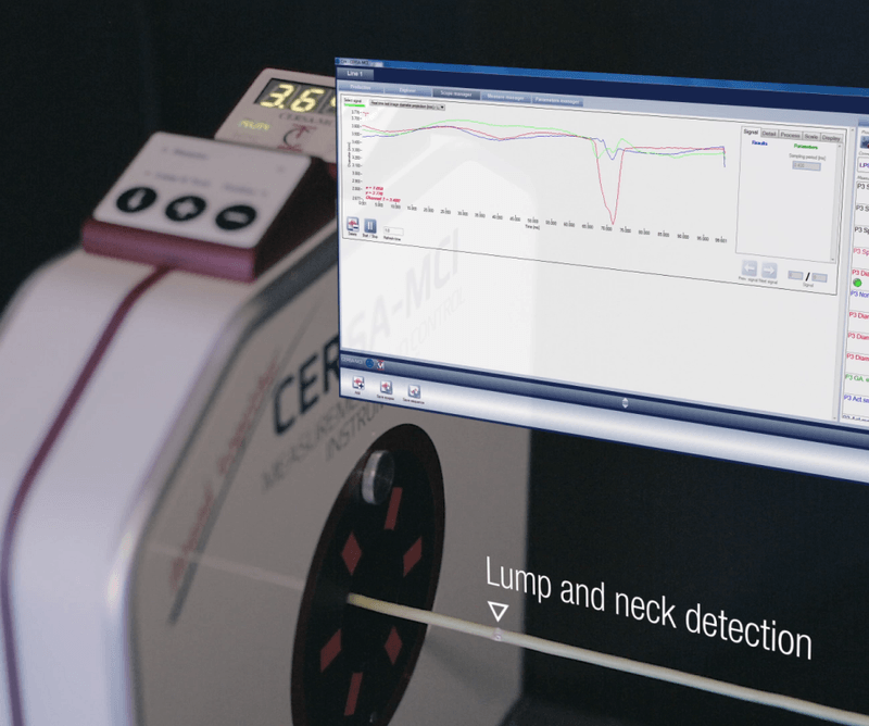Wire, cable and tube measurement and control tools - CERSA MCI