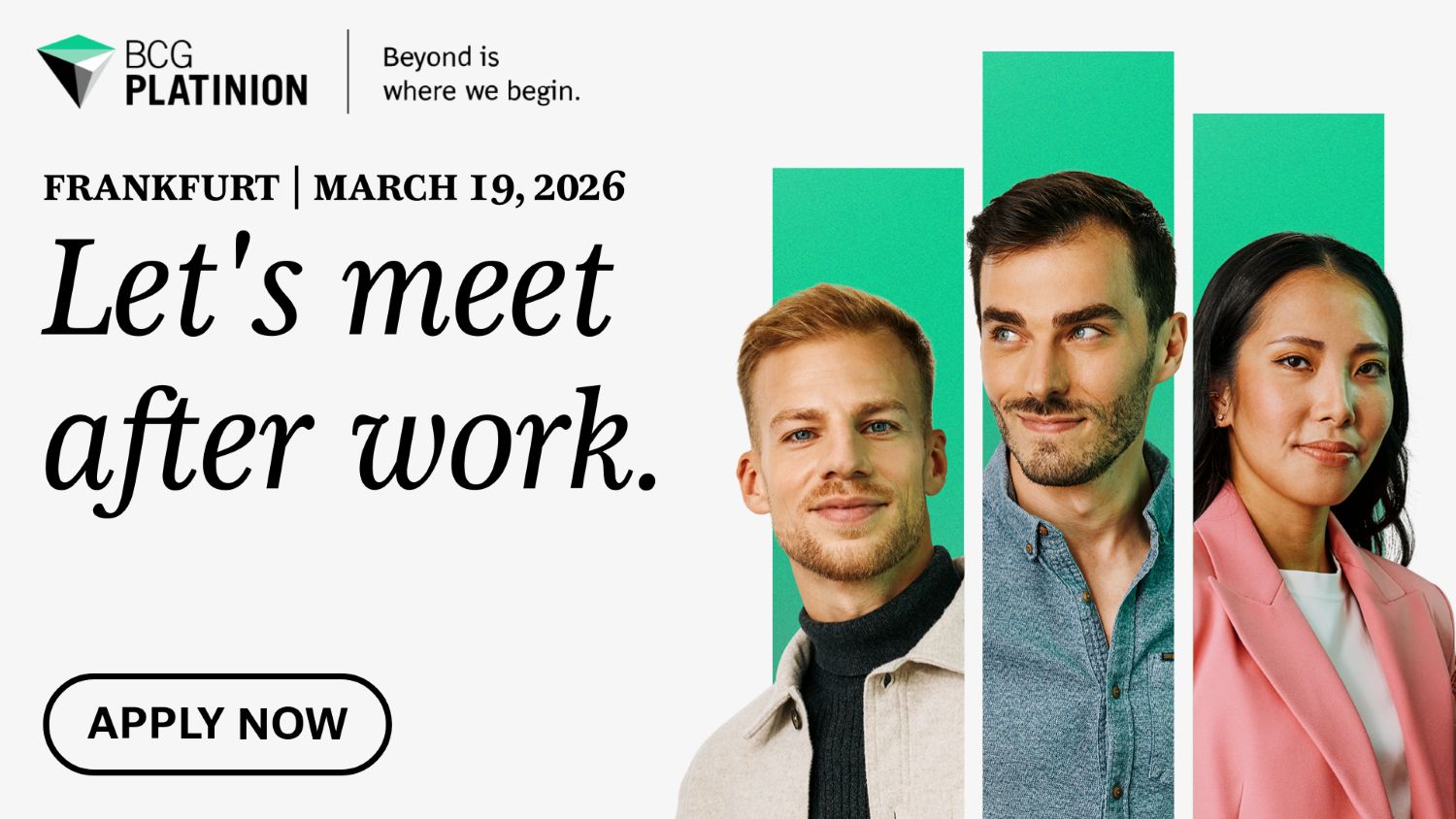 BCG Platinion | Event | BCG Platinion Afterwork: GenAI Edition
