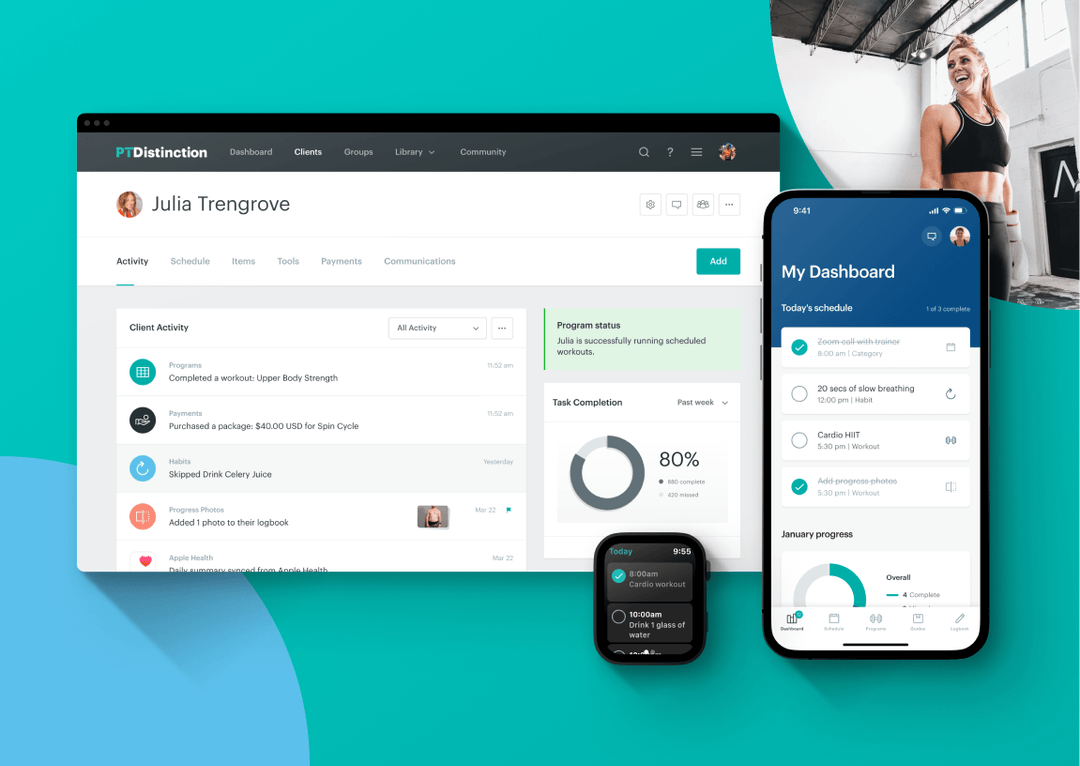 The Best Personal Trainer Software - PT Distinction
