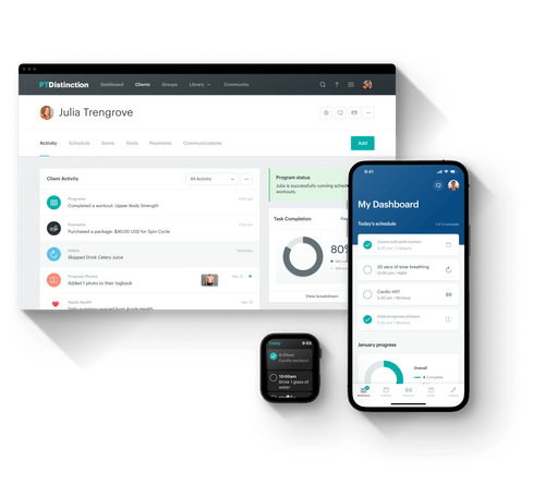 The Best Personal Trainer Software - PT Distinction
