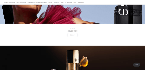 Dior Beauty Landing Page Case Study