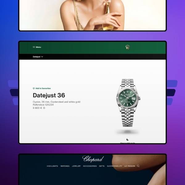 Best in Design: Leading Luxury Landing Pages for Visual Experience