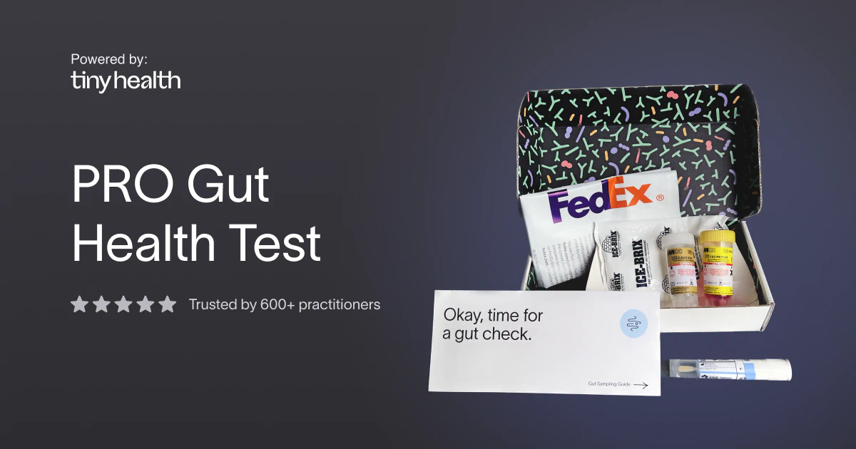 PRO Gut Health Test - Powered By Tiny Health