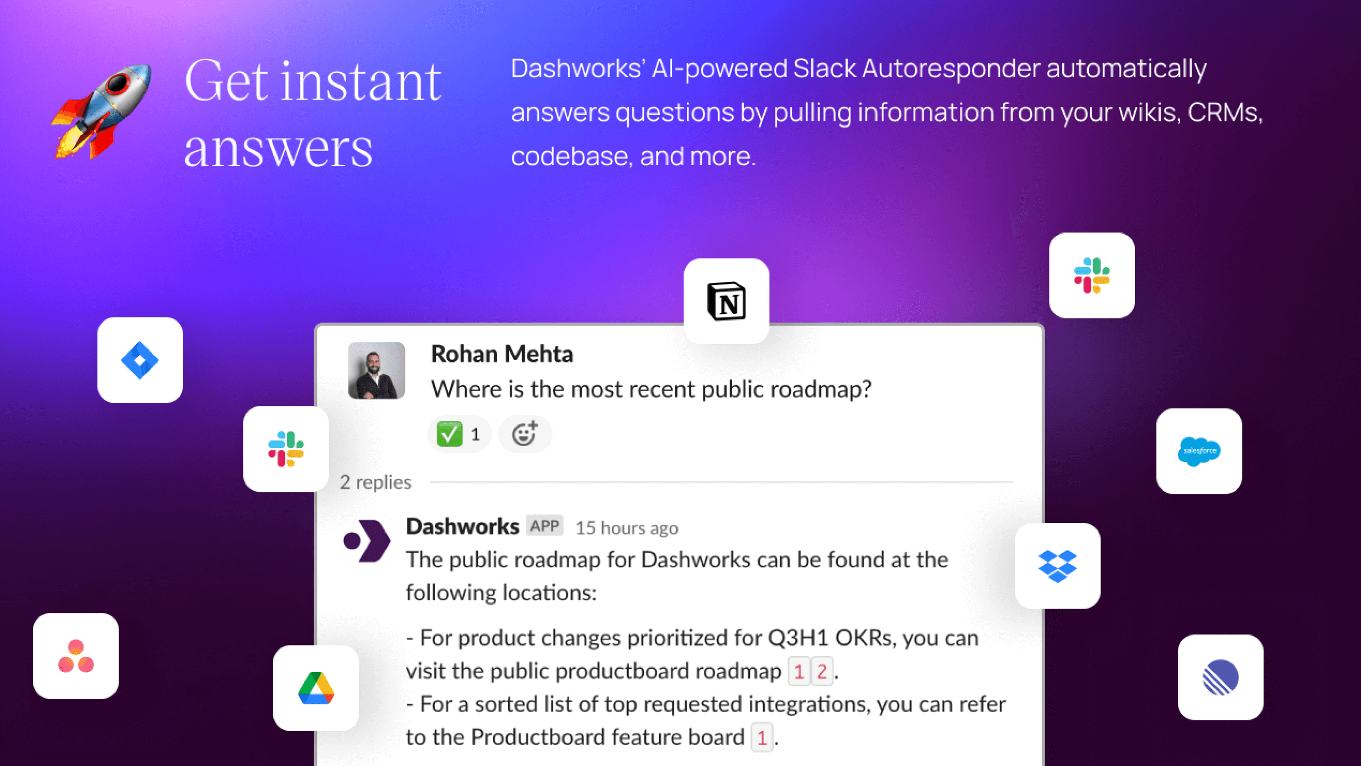 Designing Dashworks for Slack | Dashworks AI