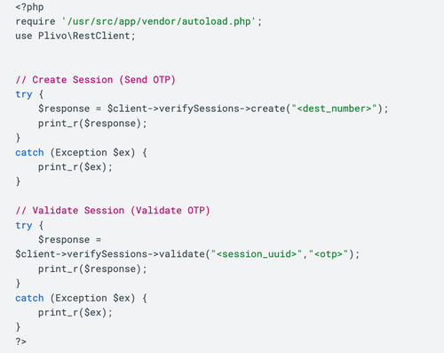 Verify API - SMS and Voice OTP Verification