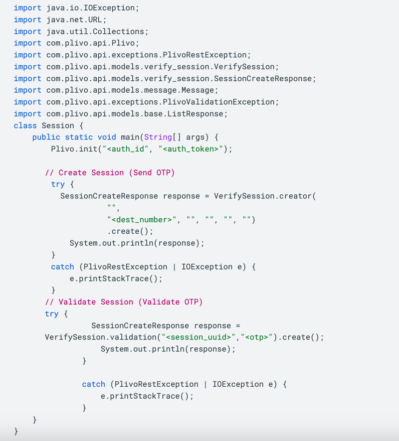 Verify API - SMS and Voice OTP Verification