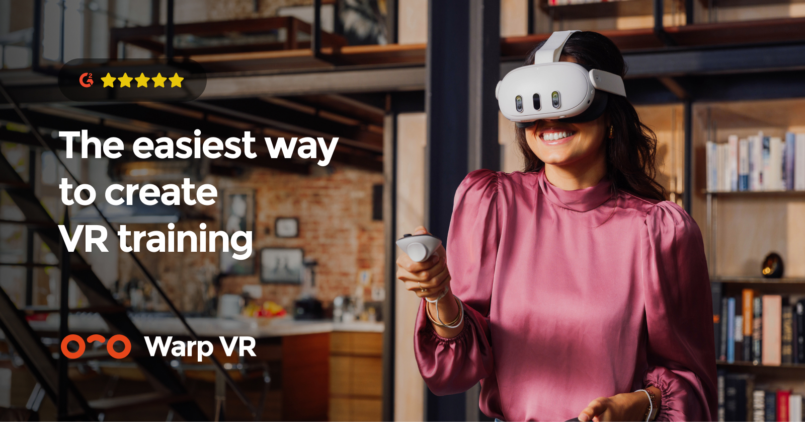 The easiest way to create VR training - Warp VR