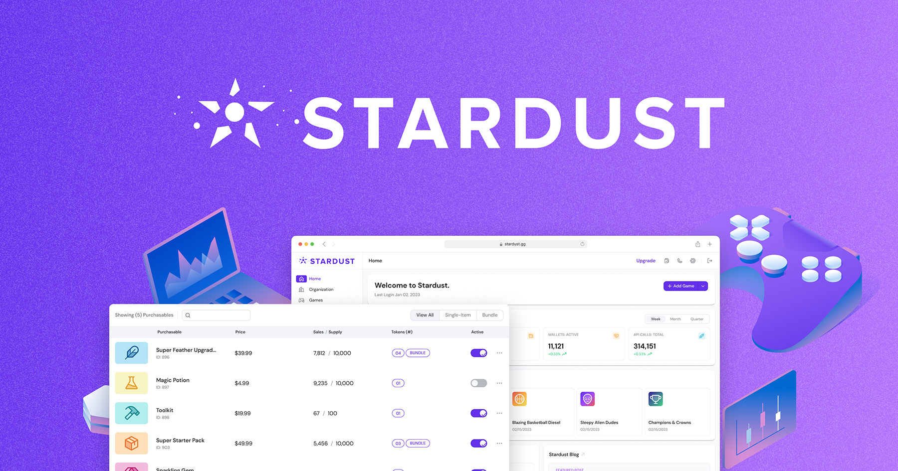 Stardust - Scale your game in the new era of gaming