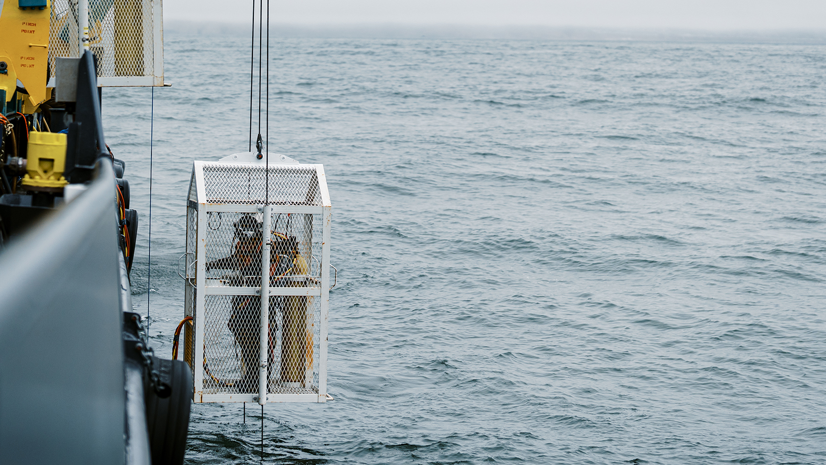 Deep Water Outfall Diving Operation off Pacific Coast