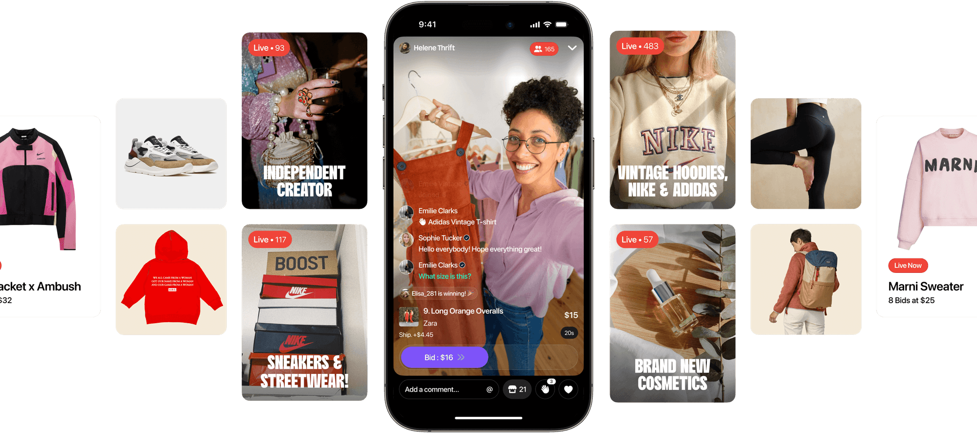 Jamble: Live Shopping & Resale