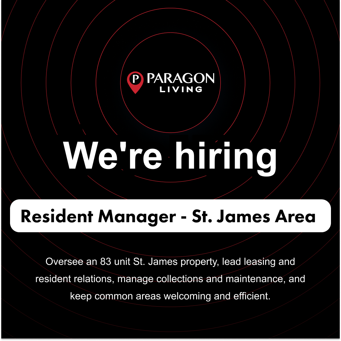 Resident Manager - St.James Area Job at Paragon Living - Winnipeg ...
