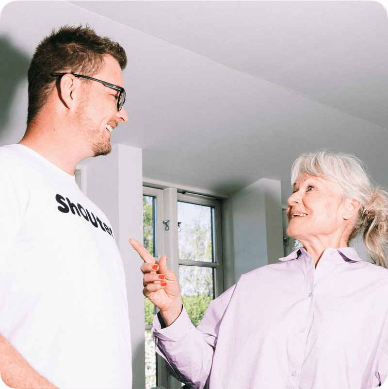 Shouter - Find hjælp til alle dine opgaver