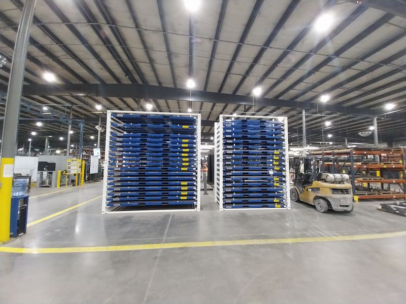Sheet Metal Storage Rack - Gallery - LEAN Manufacturing