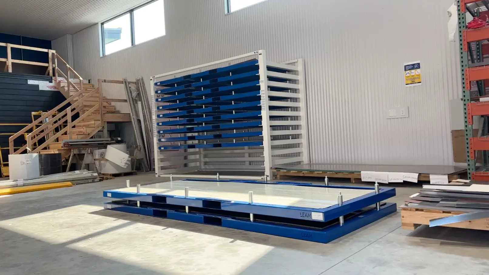 Sheet Metal Storage Racks & Material Handling Products | LEAN ...