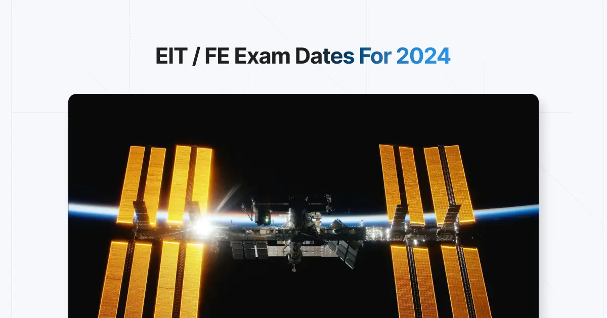 FE Exam Dates: NCEES Exam Schedule [2025 update]
