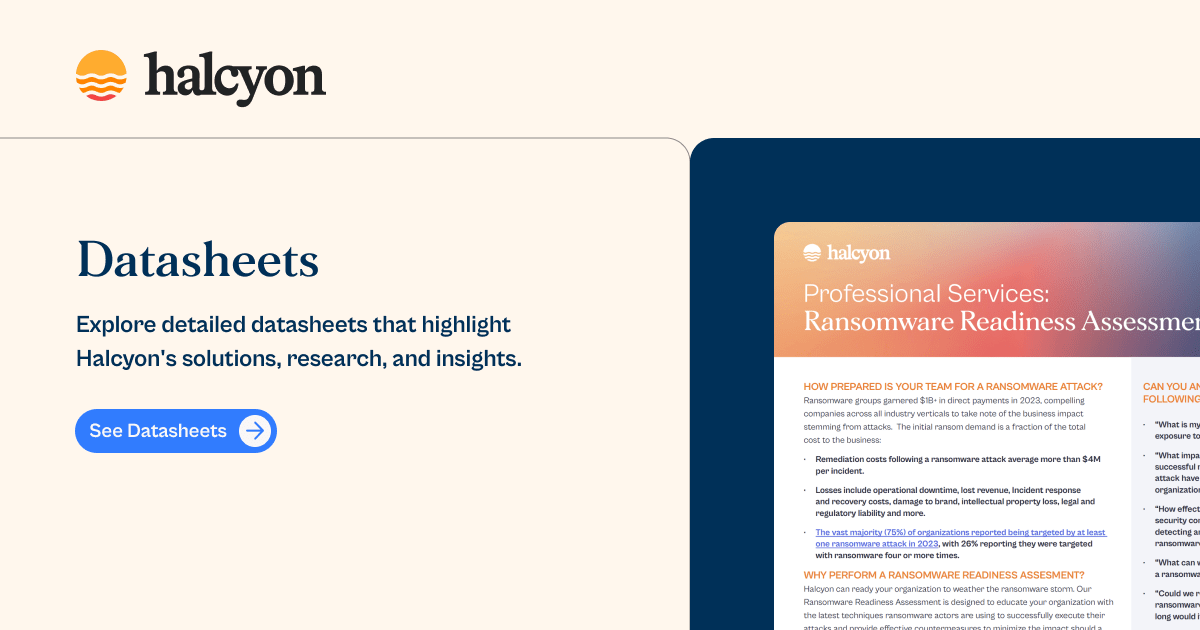 Datasheets