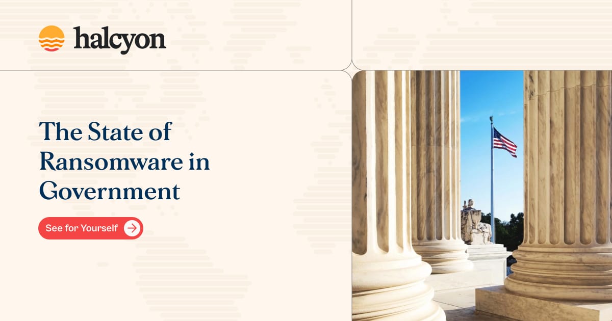 The State of Ransomware in Government