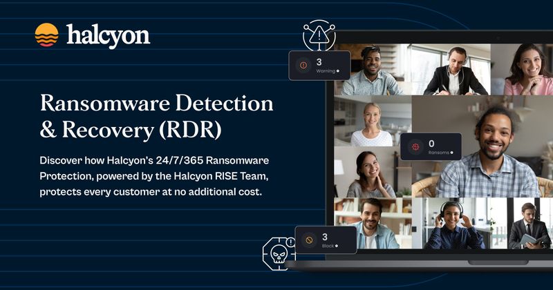 Halcyon Launches Ransomware Detection and Recovery (RDR) to Combat ...