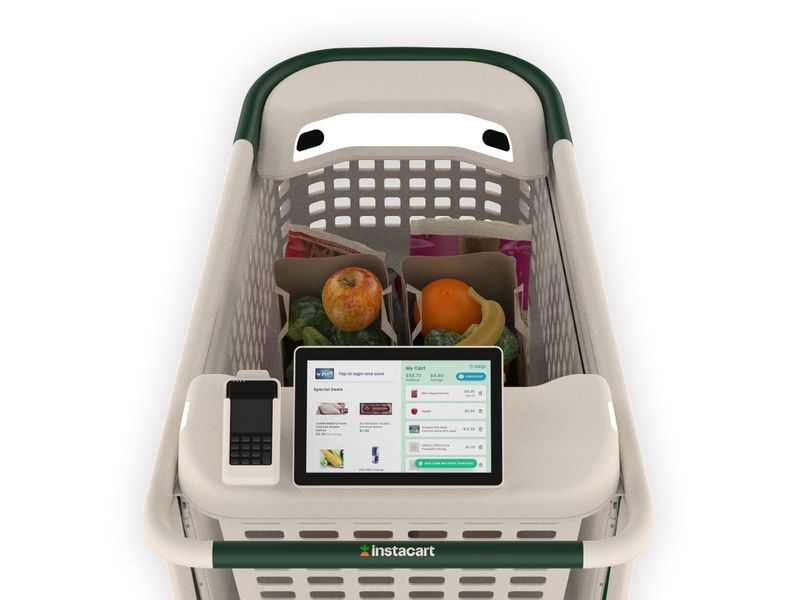 Smart Grocery Cart | Smart Shopping Trolley | Caper