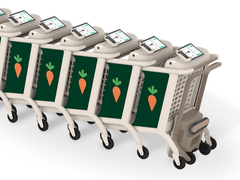 Smart Grocery Cart | Smart Shopping Trolley | Caper