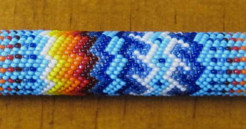 Mastering & Teaching the 3-Drop Gourd Stitch with Blue Dots - First ...
