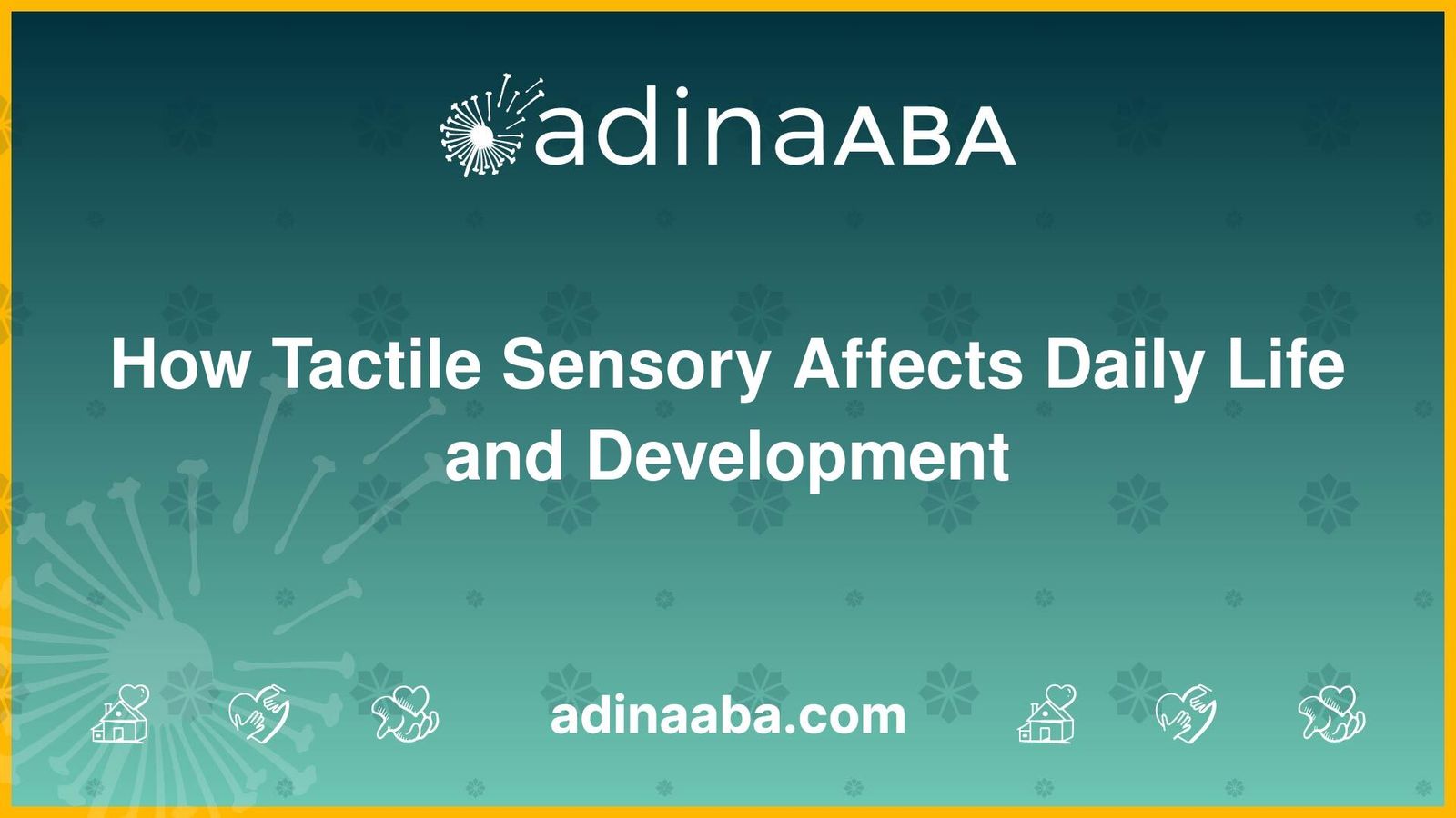 How Tactile Sensory Affects Daily Life and Development