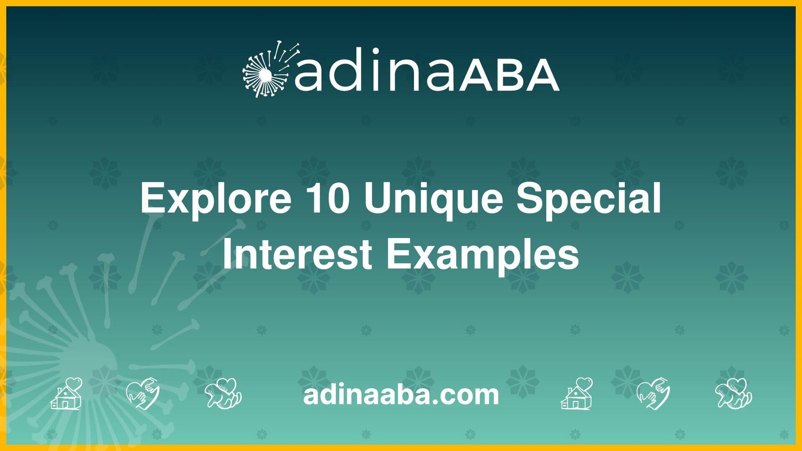 Explore 10 Unique Special Interest Examples