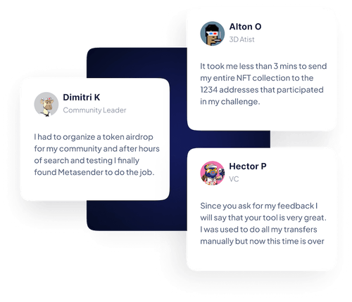 Token Bulk Sender | Multi Token Sender | MetaSender