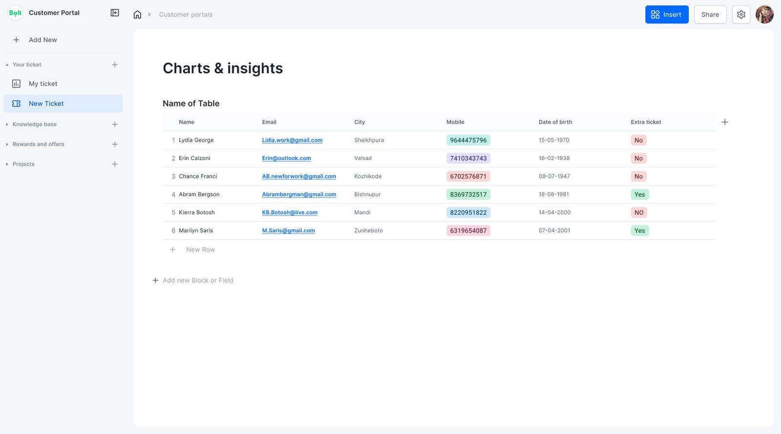 Build your secure custom client portals | Formaloo
