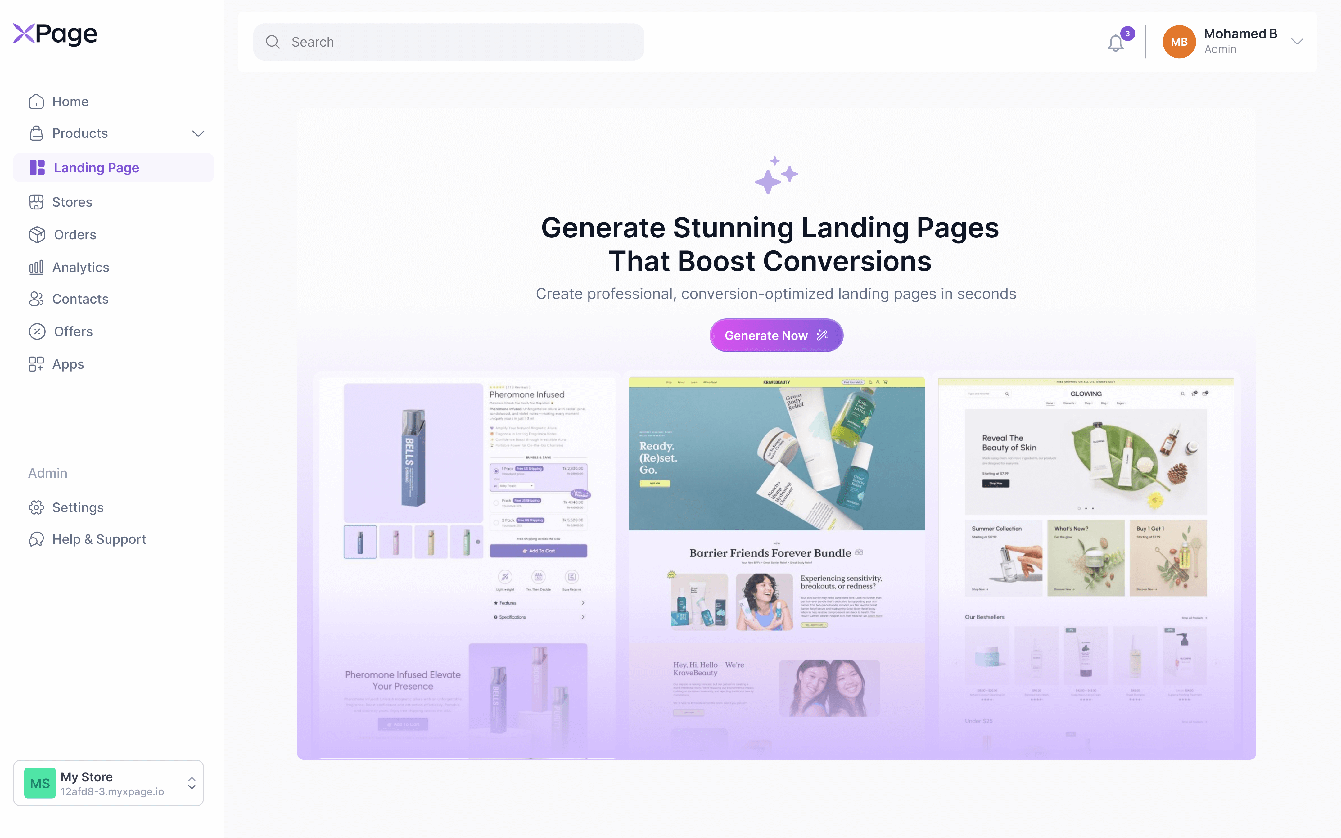 xPage – The Fastest Way to Launch Your Brand Online