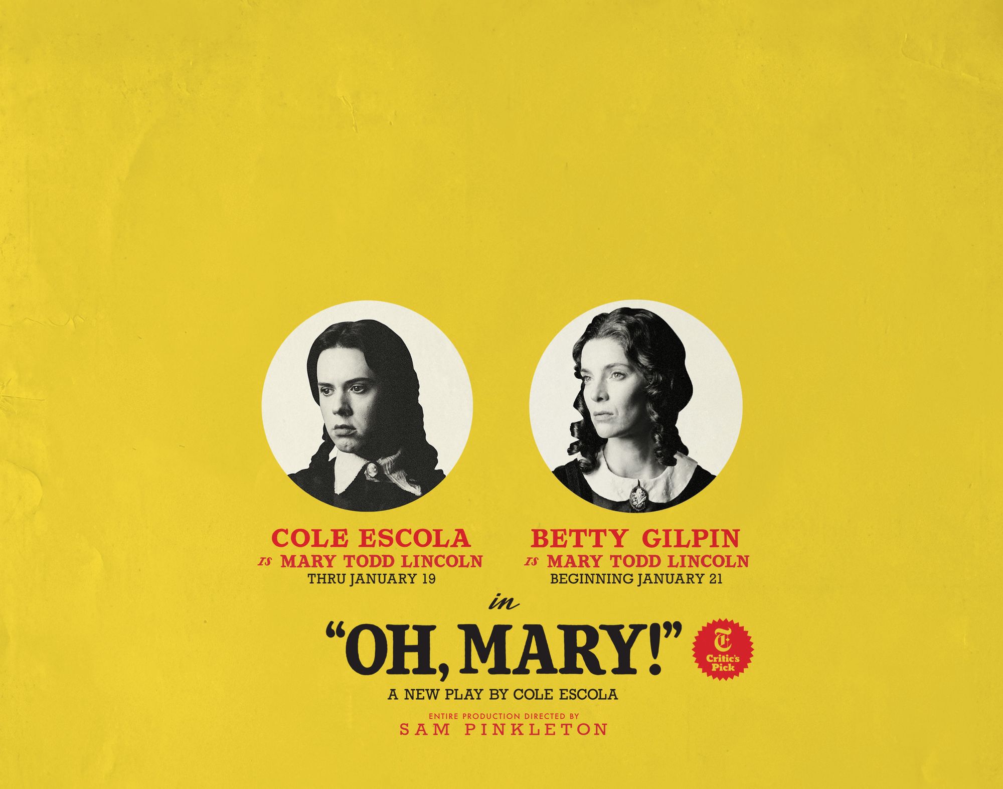 Oh, Mary! | Broadway Play Tickets | Comedy Show | Official NYC Site