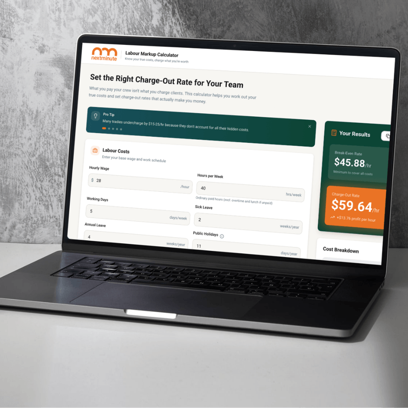 Labour Charge-Out Rates Made Simple: A Tradie’s Guide (Plus a Free ...
