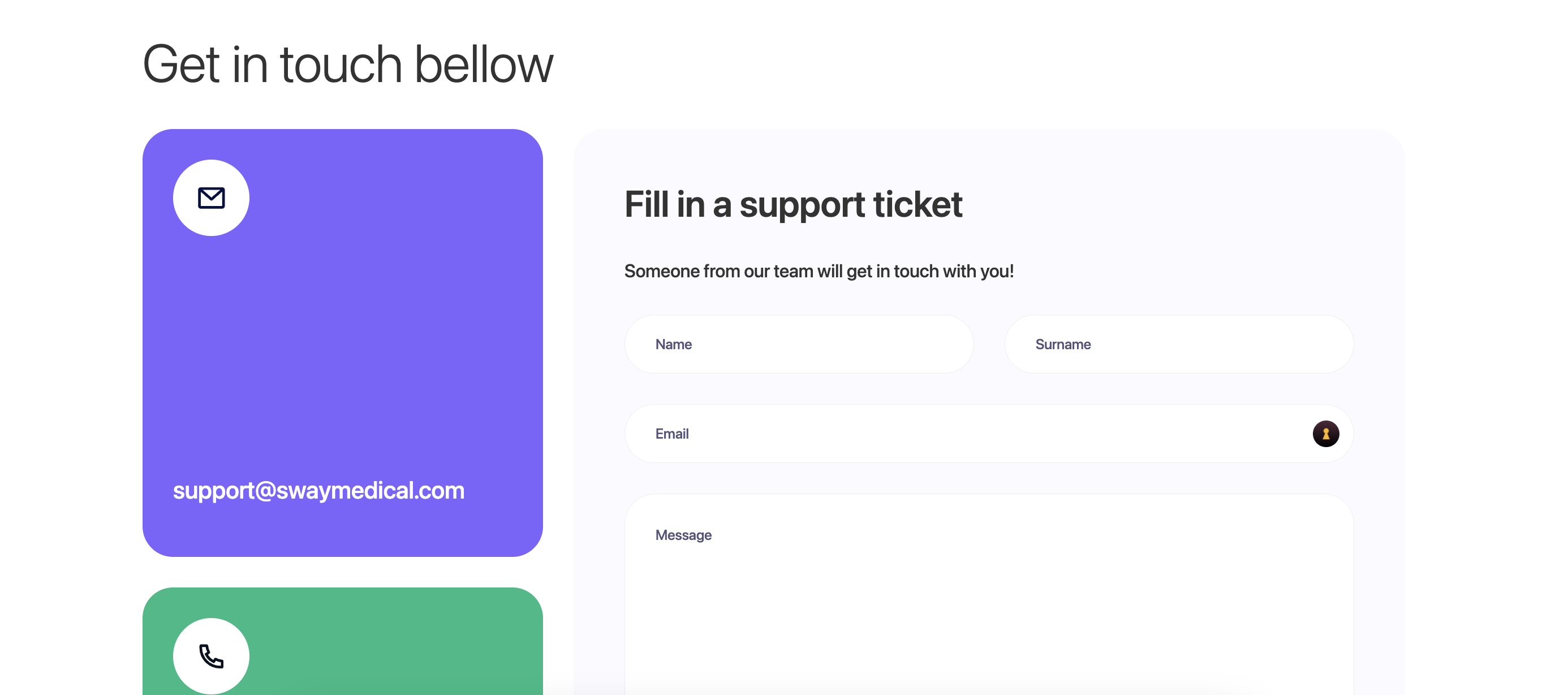 Sway Help Center | Contact Support