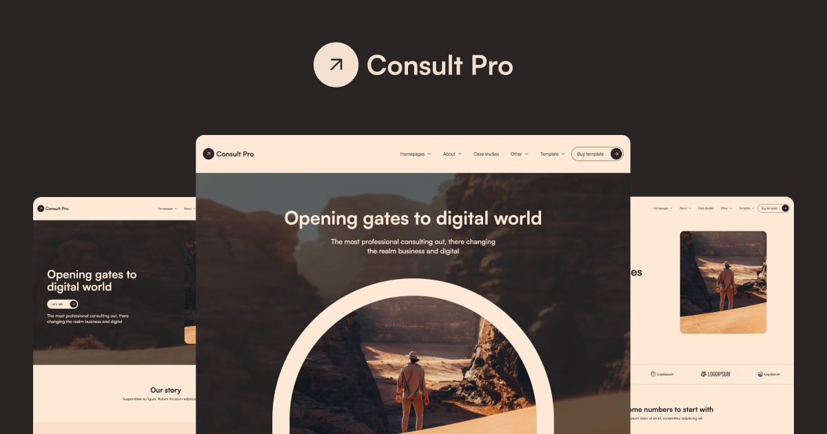 Start here | Consult Pro - Webflow Ecommerce website template