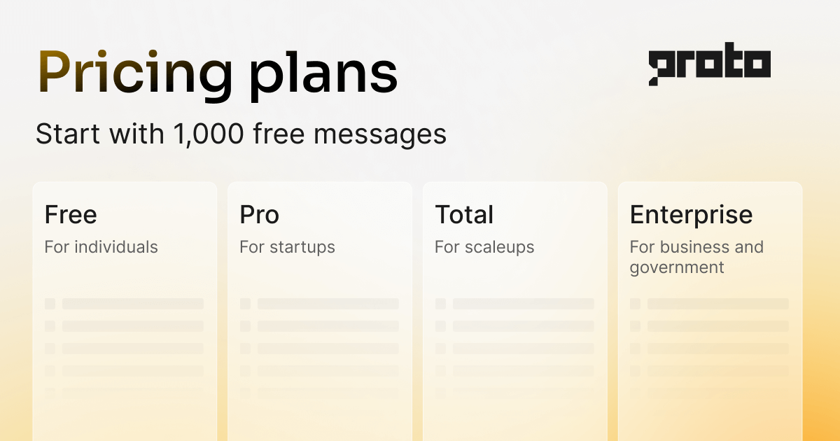 Proto AICX | Pricing, ROI Calculator & Reseller Program