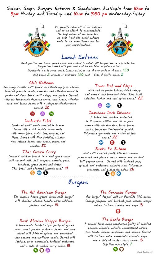 Menu | International Restaurant and Bakery